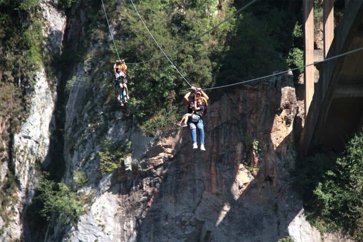 Extreme ZipLine Across Canyon Tara - Montenegro Adventure
